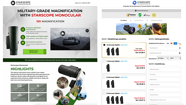 Starscope Monokular Teleskop: Erfahrungen und Test (Fake und Betrug?)