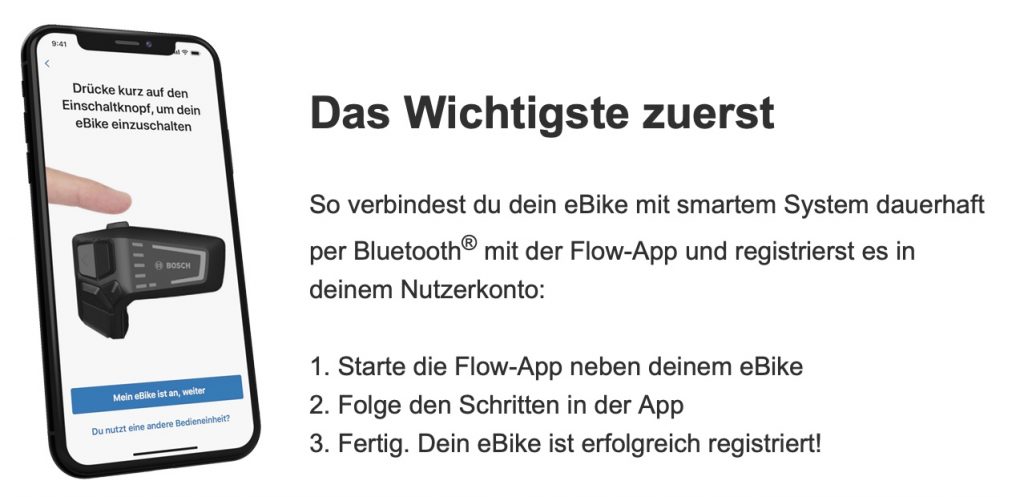 Bosch eBike Flow App | Kostenloser Download