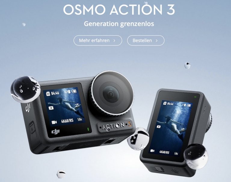 Vergleich: DJI Osmo Action 3 vs. GoPro HERO 11 Black